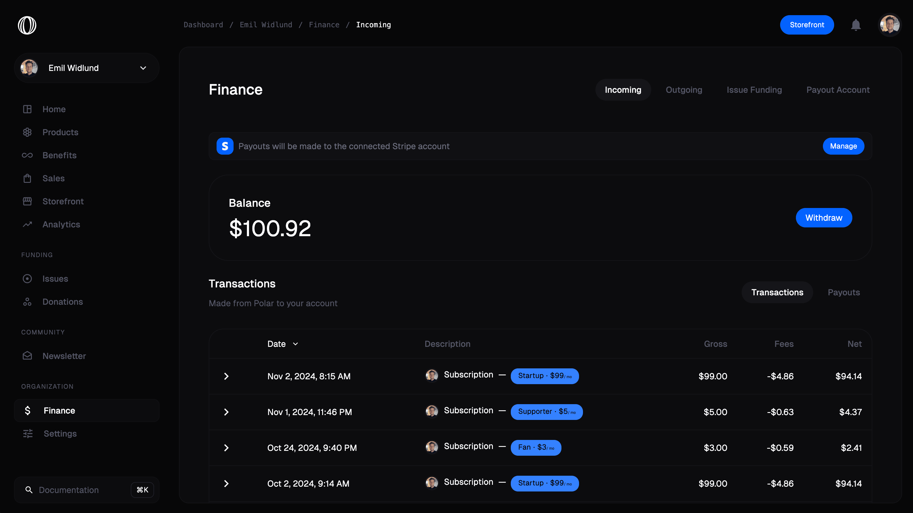 Polar — The best monetization platform for developers | Polar